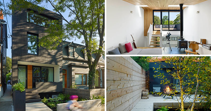 A New Split-Level House Has Made Its Home In Toronto