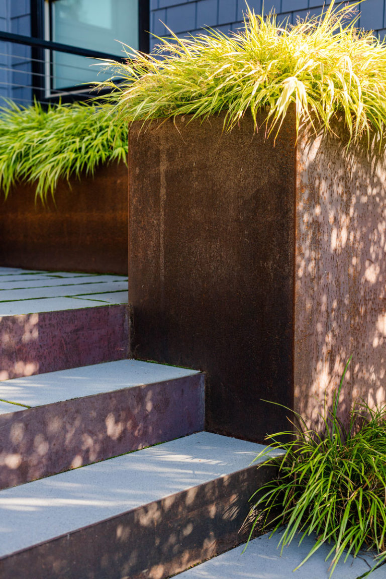 Landscaping Ideas - A Sunken Courtyard In A Sun Soaked Backyard