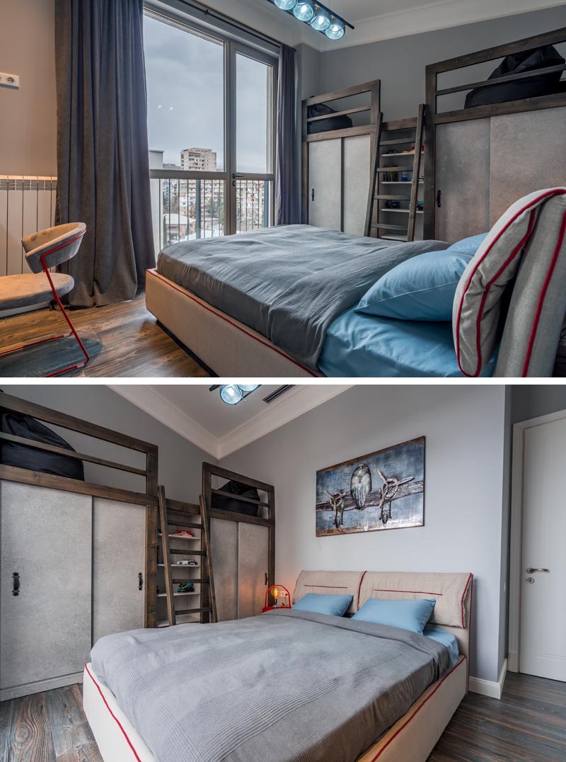 Bedroom Design Idea - Create A Lofted Seating Area With Storage Below
