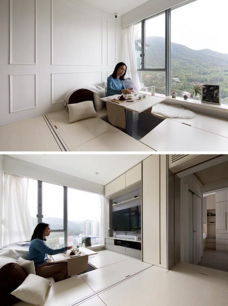 A Small Apartment In Hong Kong Makes Smart Use Of Its 492 Square Feet
