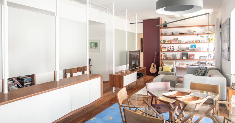 Hallway Soffit Partitions