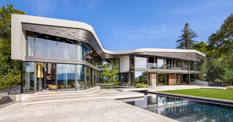 SAOTA Completes A Modern House In An Alpine Setting In Switzerland