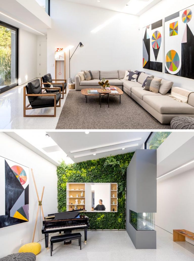 This Bridge House Spans Over A Small Stream In Los Angeles
