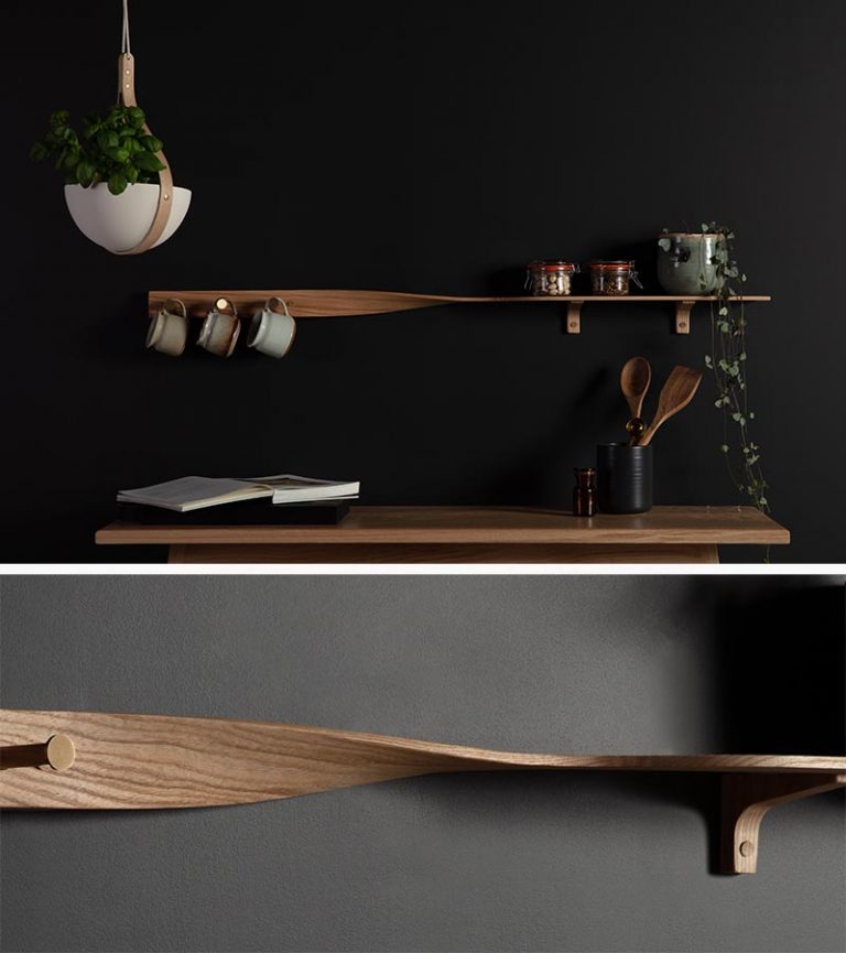The Tor Twist Shelf By Tom Raffield