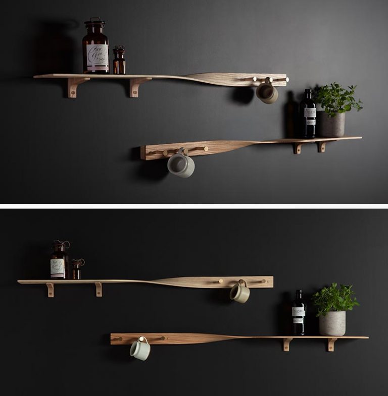 The Tor Twist Shelf By Tom Raffield