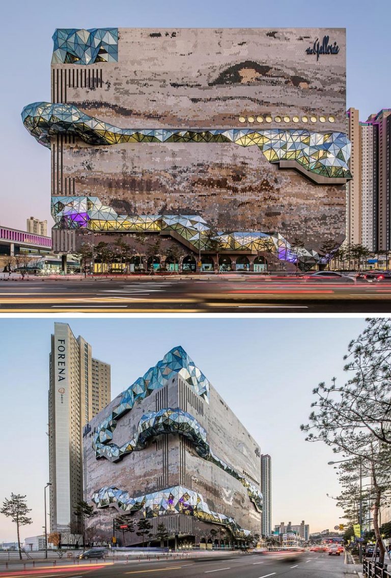 This New South Korean Department Store Has A Gem-Like Facade
