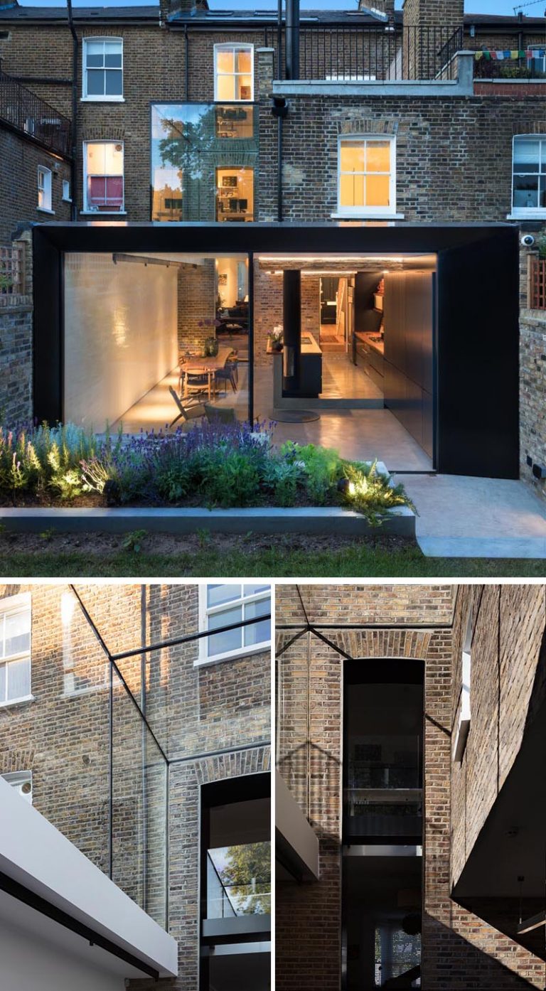 A Glass Extension Adds Space And Light To This Home In London
