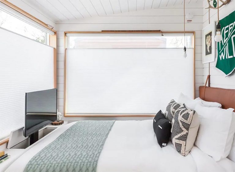 A TV Idea For Small Spaces Is Hidden In This Tiny House