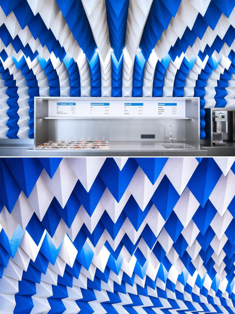 This Ice Cream Shop Gets Your Attention With An Eye-Catching Sculptural ...