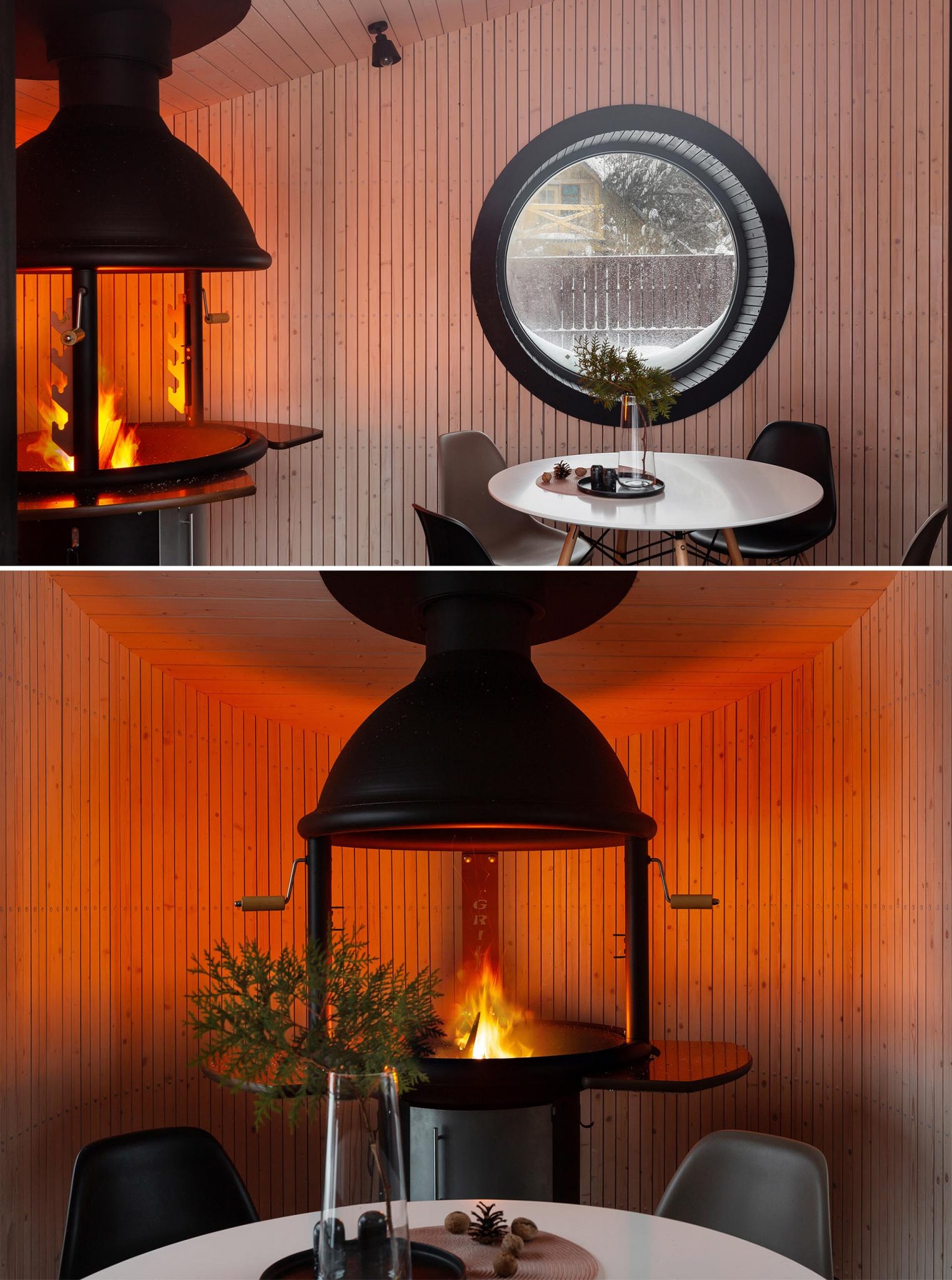 The Design Of This Small Backyard Building Was Inspired By Traditional ...