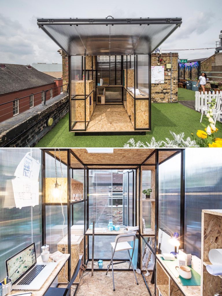 Translucent Walls Allow Light Into This Small Building Designed To Be ...