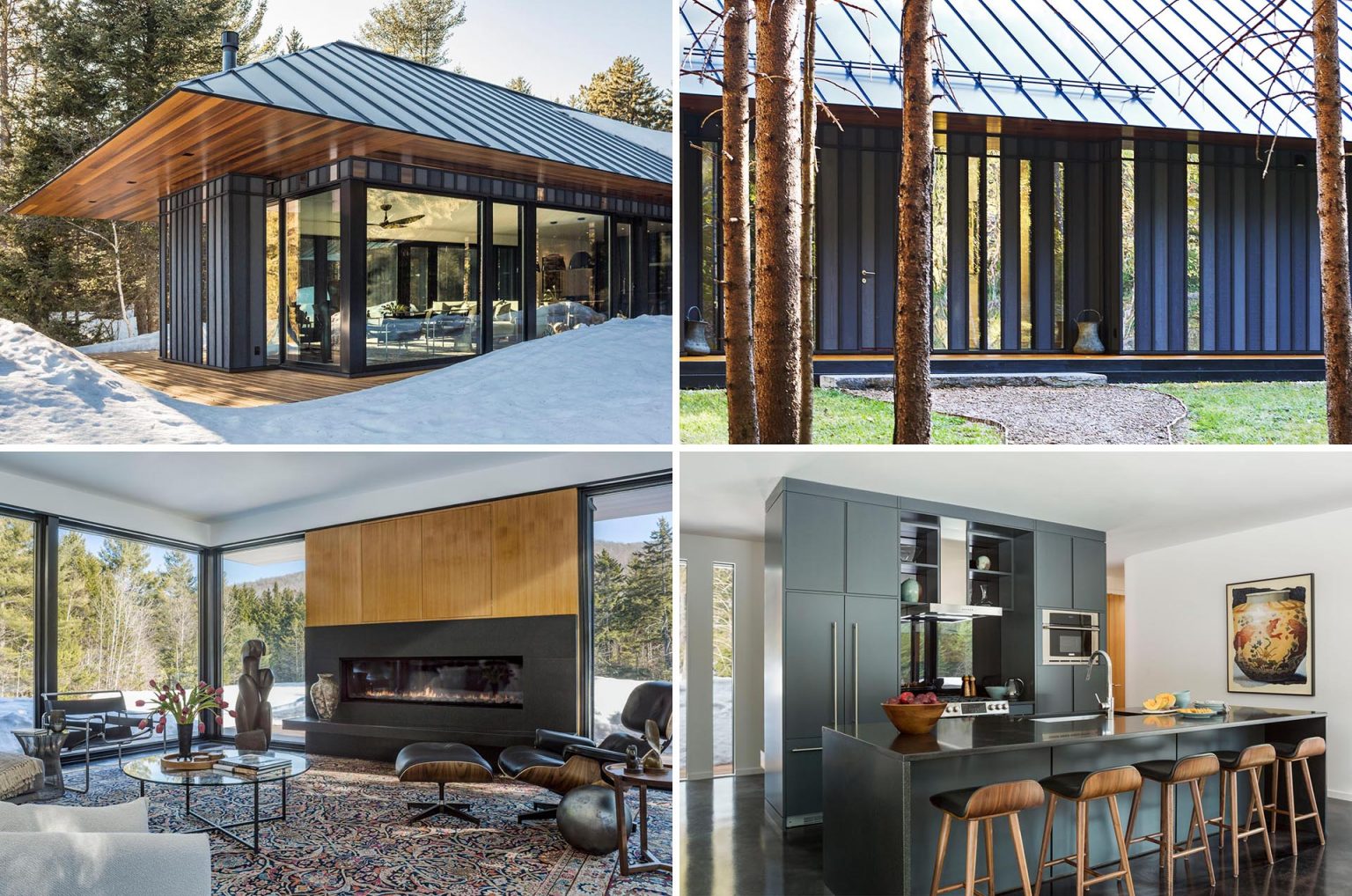 This Home Displays A Modern Interpretation Of Board And Batten Exterior ...