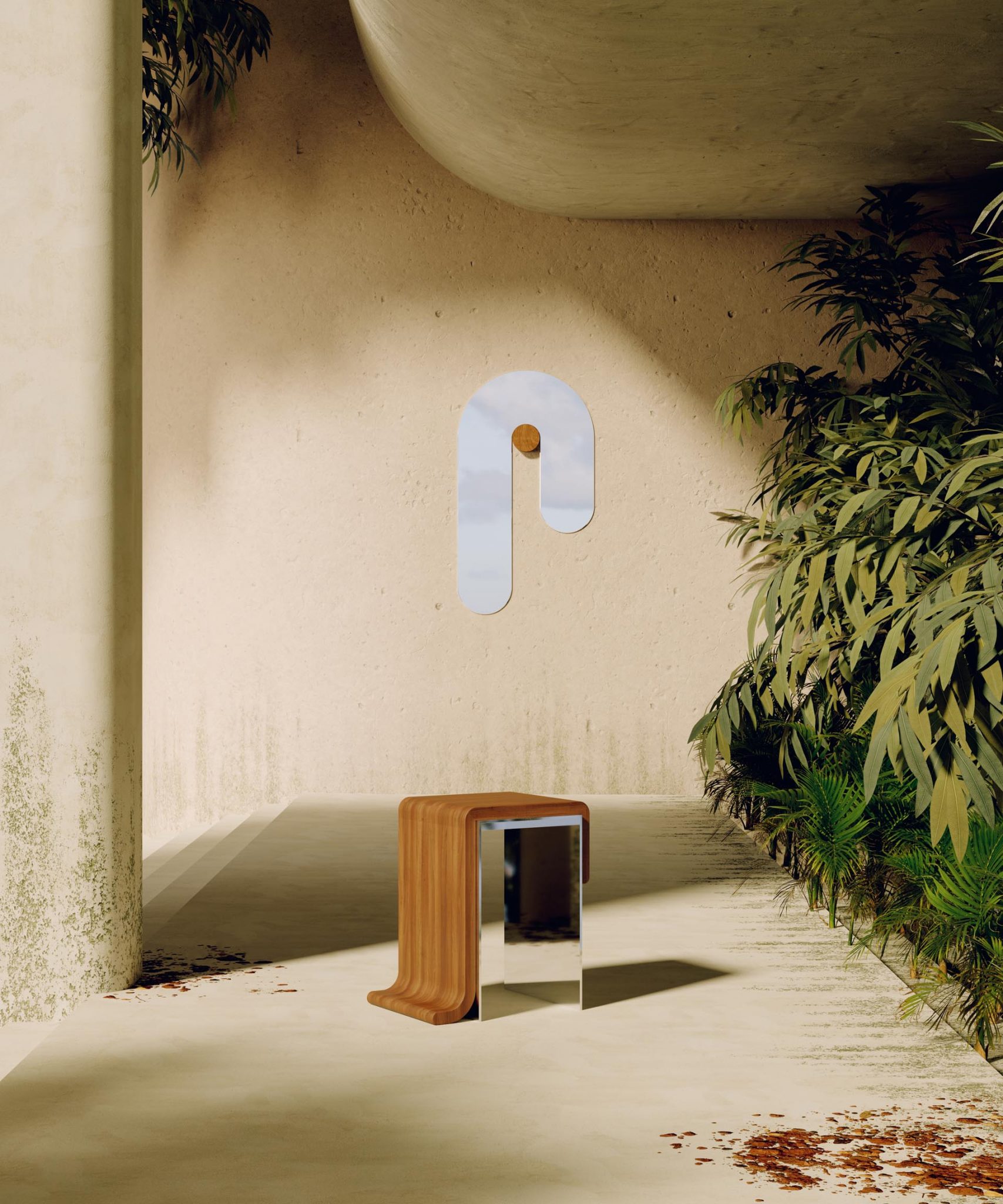 Mirrors And Furniture Appear To Melt In The Latest Collection From ...