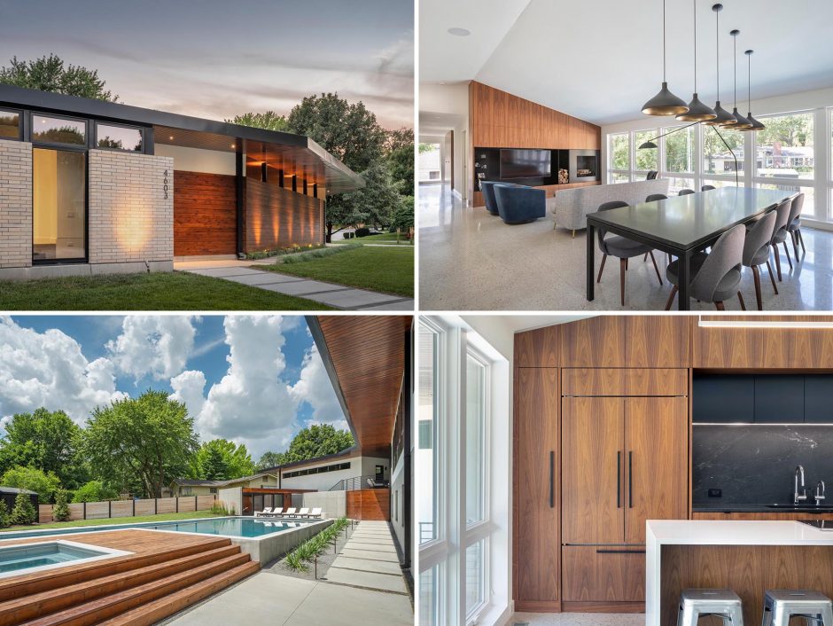 A Brick Exterior And Wood-Filled Interior Are Noticeable Features Of ...