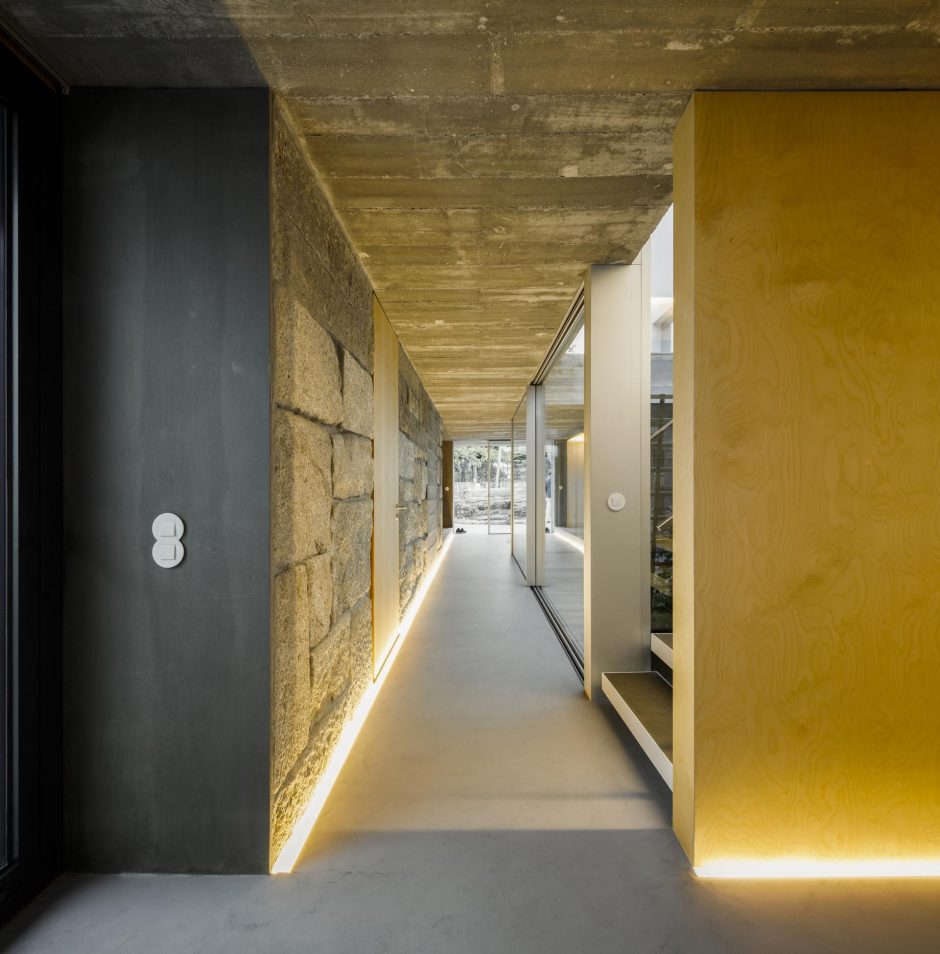 The Hallways Inside This Remodeled Farmhouse Are Illuminated With LED ...