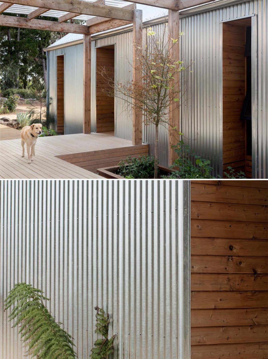 This Home Was Designed To Be Durable, So They Covered It In Corrugated ...