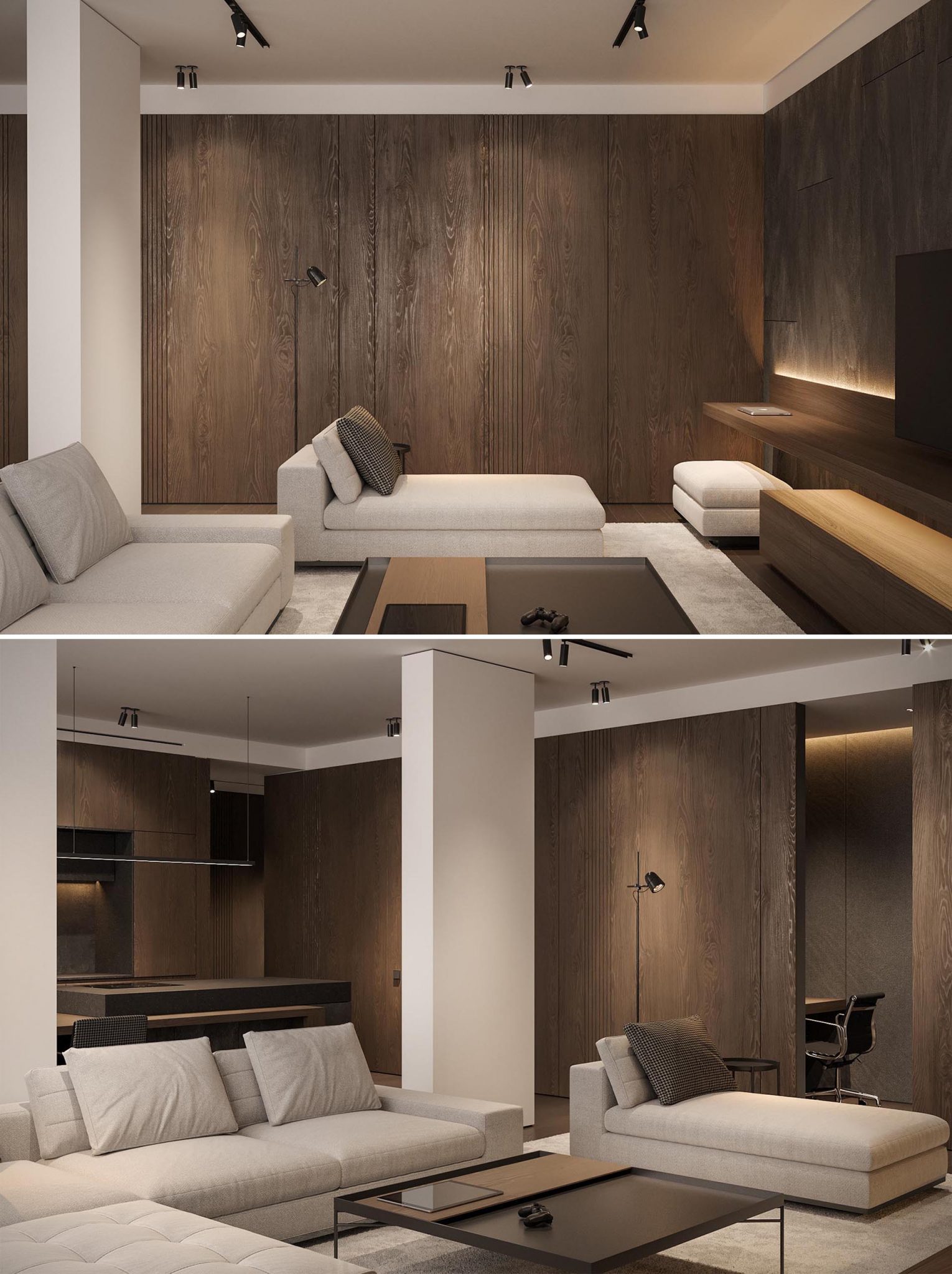 A Backlit Headboard Is A Bedroom Design Idea For Creating A Nice Warm ...