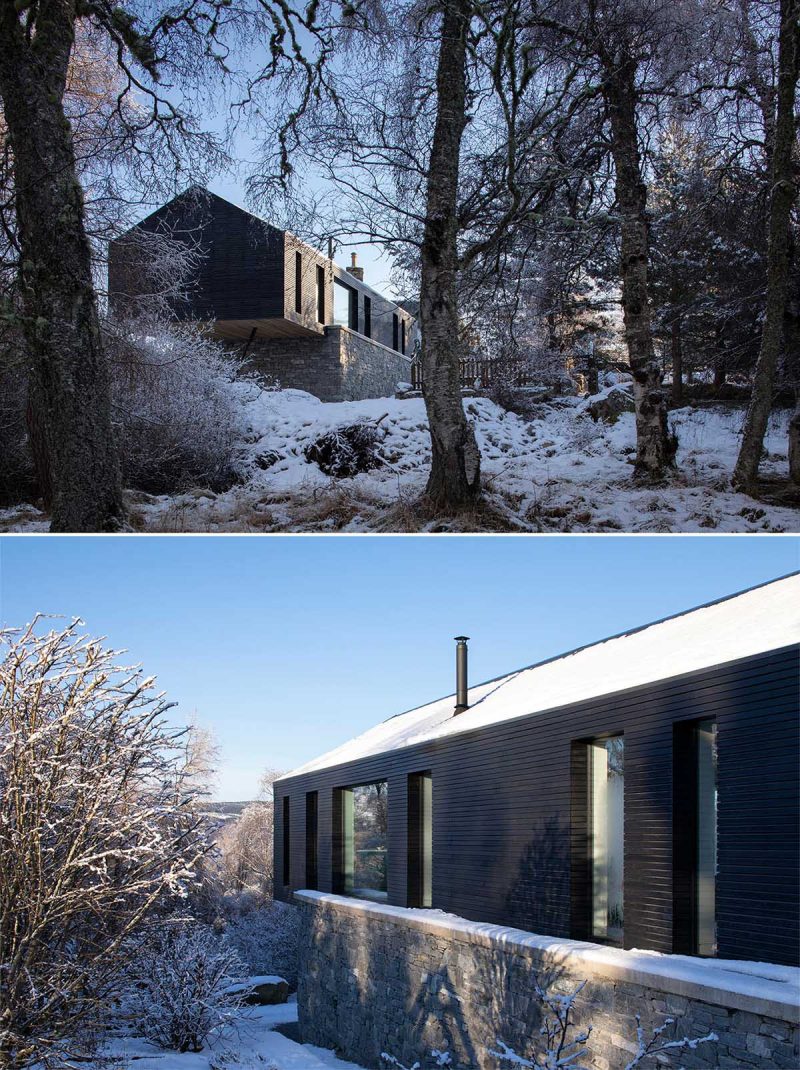 Window Placements In This Home Frame The Views Like Artwork
