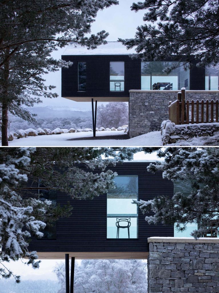 Window Placements In This Home Frame The Views Like Artwork