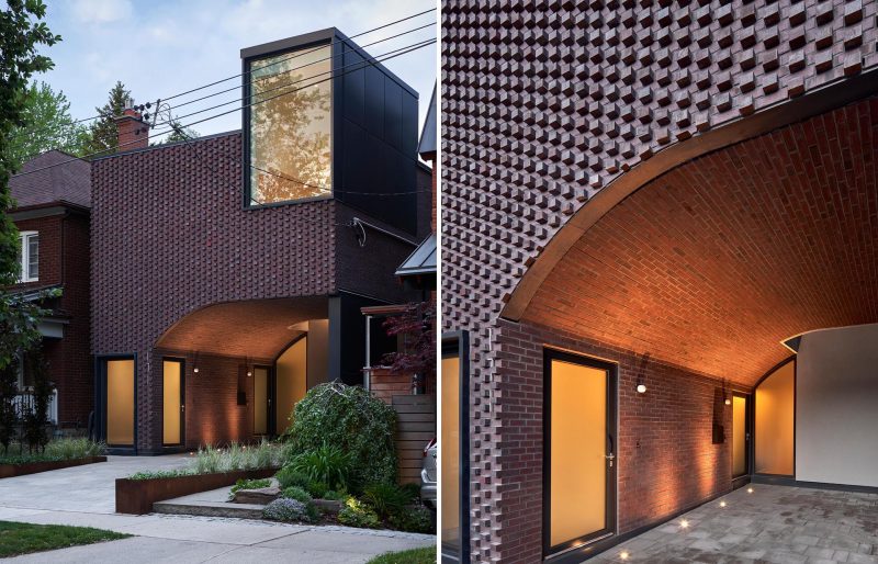Contemporary Brick Exterior Facades