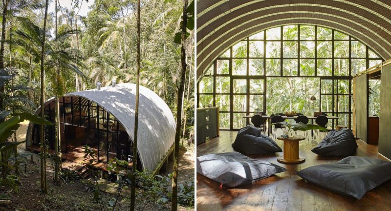 This Arch-Shaped Home Has A Modular Design So It Can Be Disassembled ...