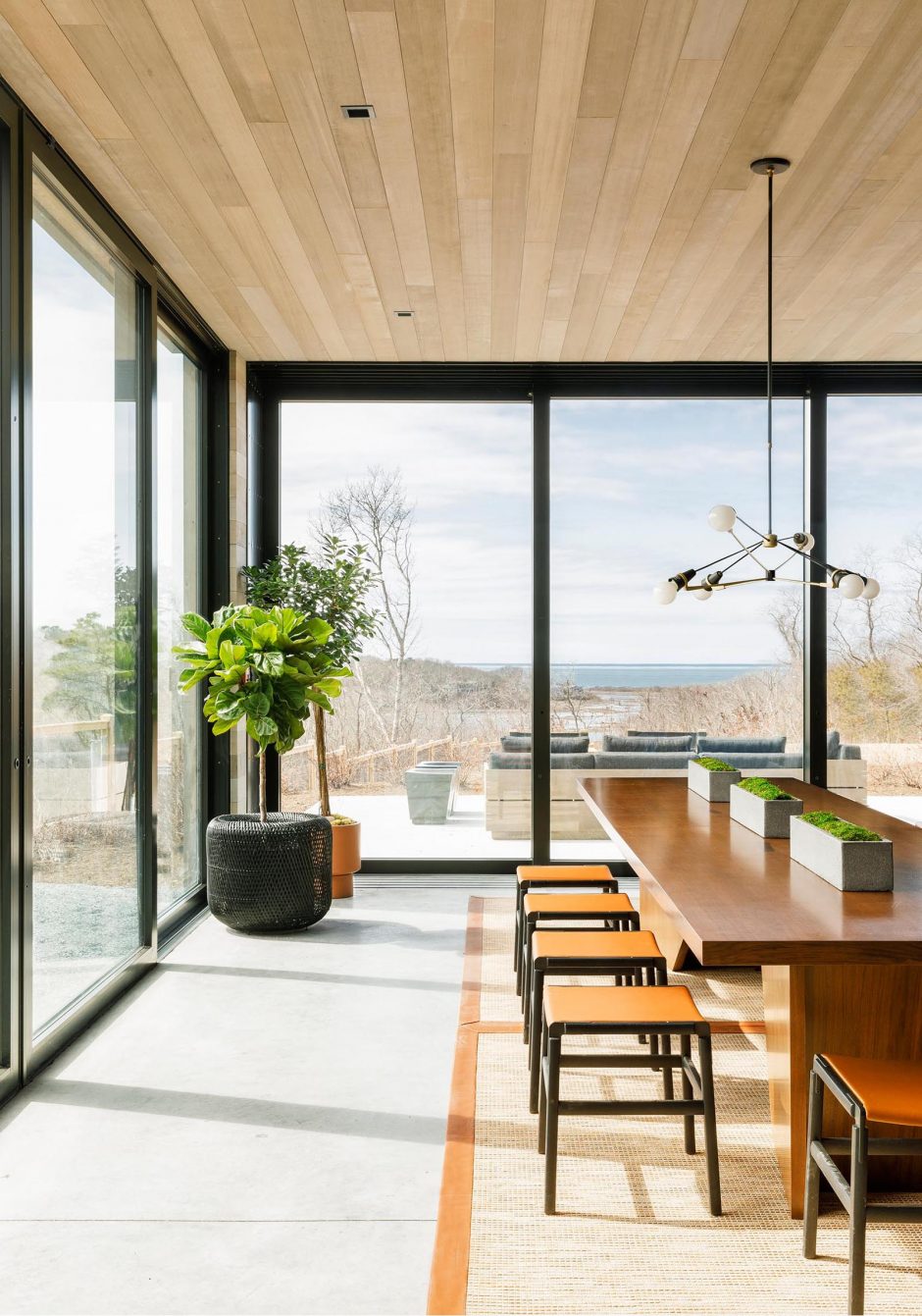 Tiered Seating With Built-In Planters Was Designed For The Base Of ...