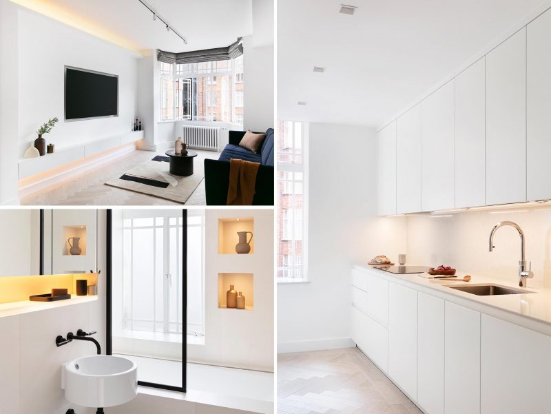 LED Lights Create Subtle Lighting Accents Throughout This Remodeled ...