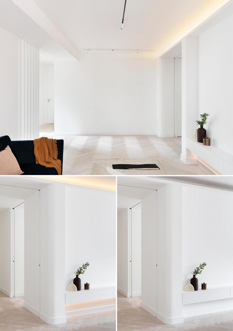 LED Lights Create Subtle Lighting Accents Throughout This Remodeled ...