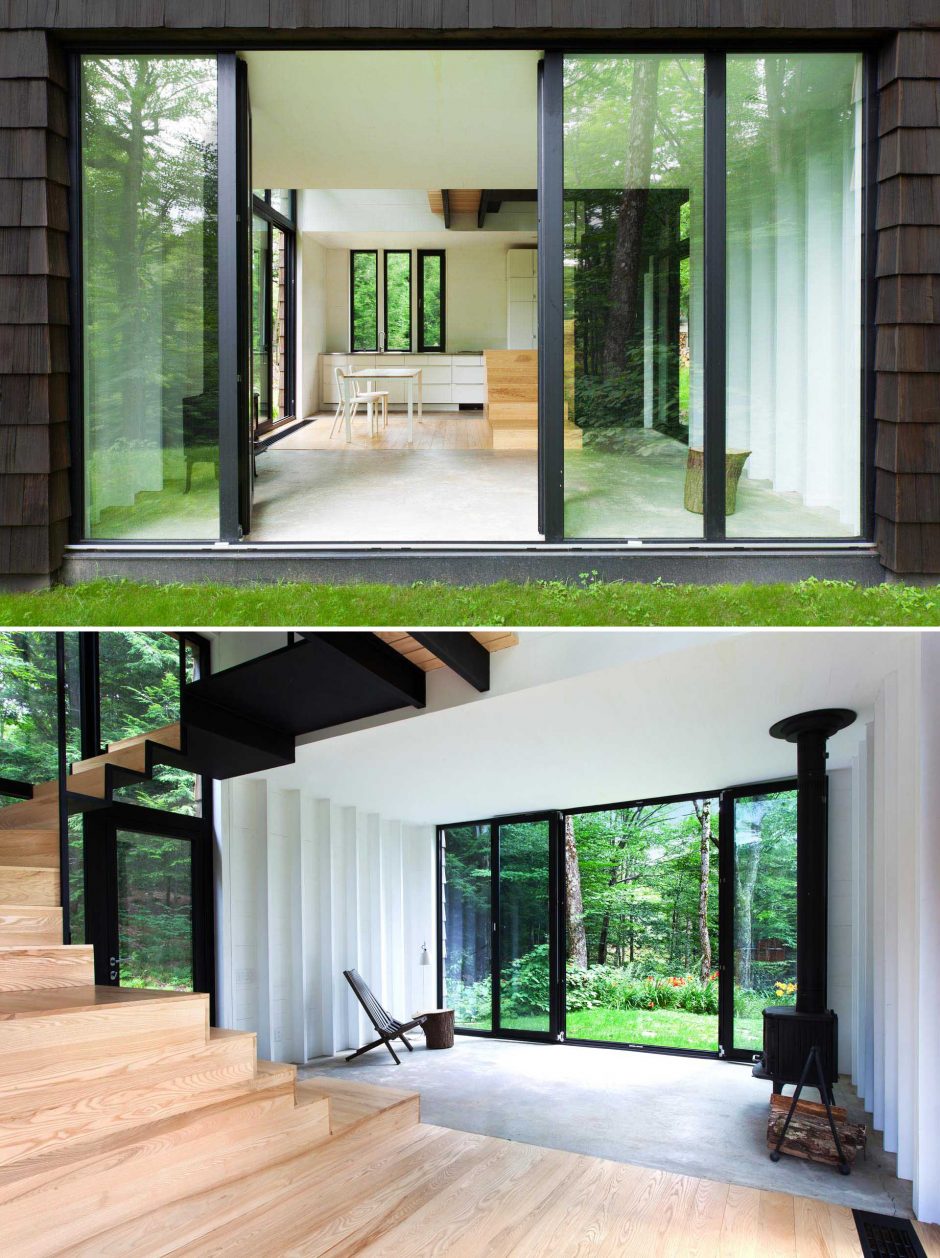 A Unique Space On The Top Floor Of This Home Was Designed For Sitting ...