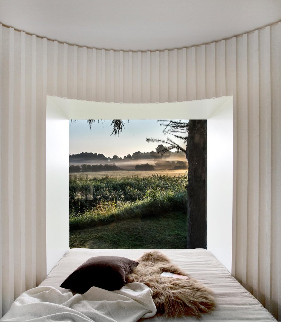 Round Rooms With Large Picture Windows Create Remarkable Seating Spaces ...