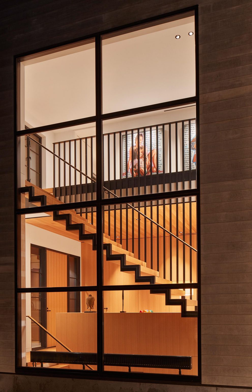 Accoya Wood Siding Creates A Weathered Look For This Lakeside Home