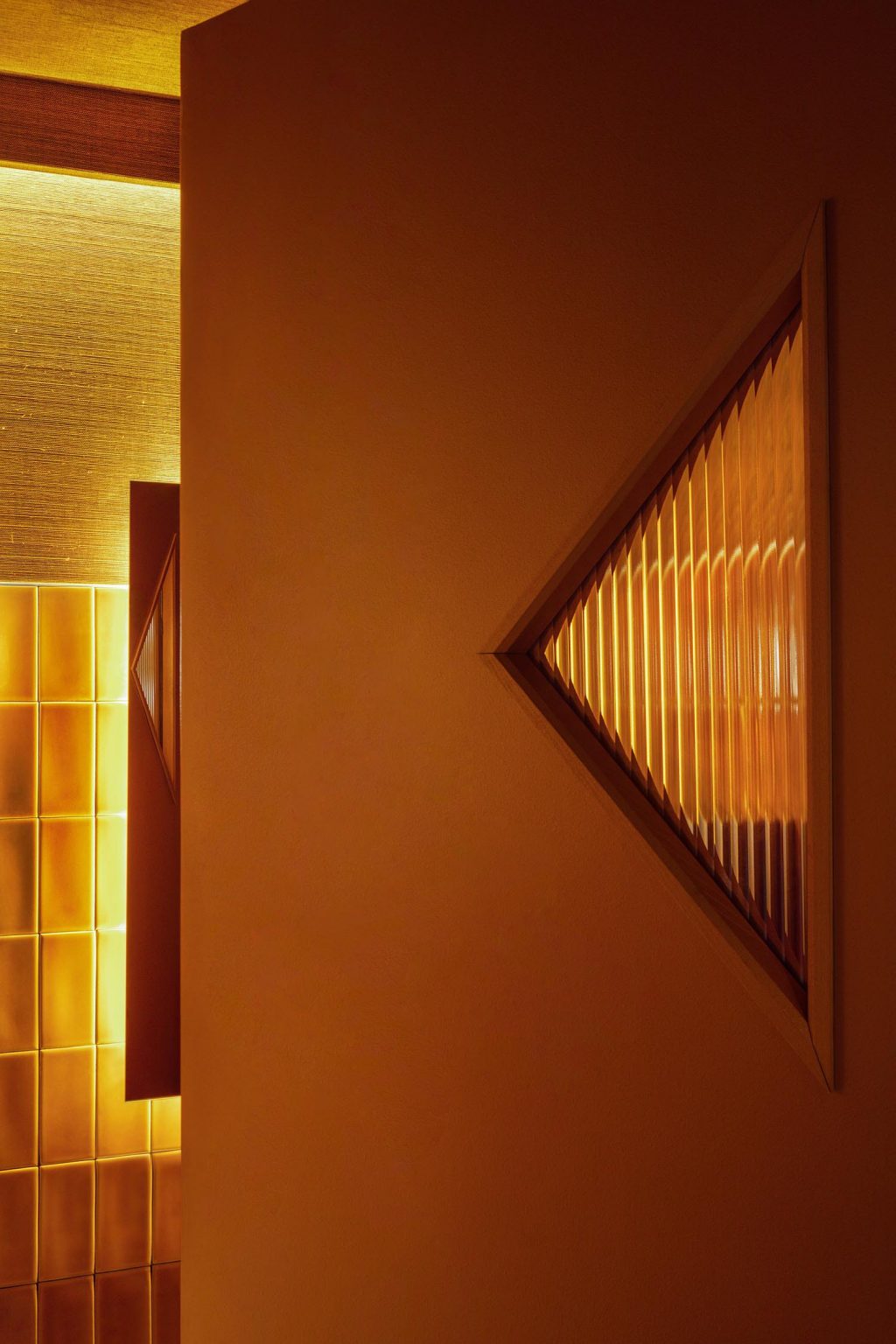 The Diagonal Tile Pattern Found Throughout This Restaurant Is A ...