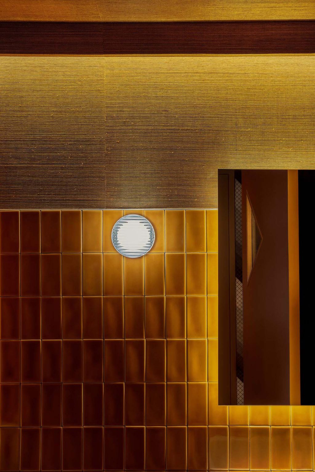 The Diagonal Tile Pattern Found Throughout This Restaurant Is A ...