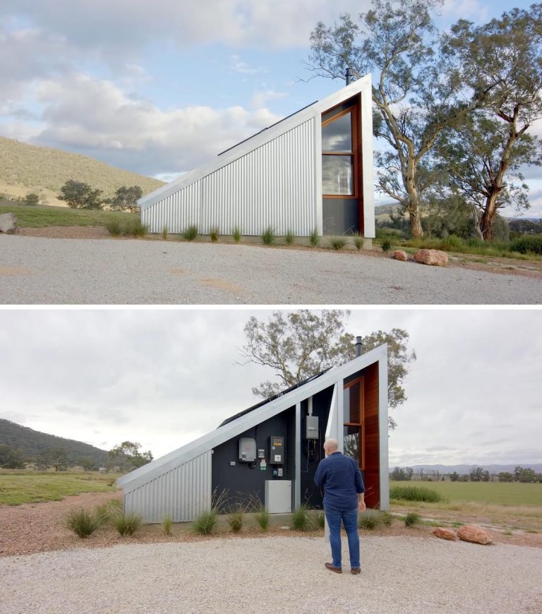 This Small Wedge-Shaped House Was Designed To Be A Unique Airbnb Property