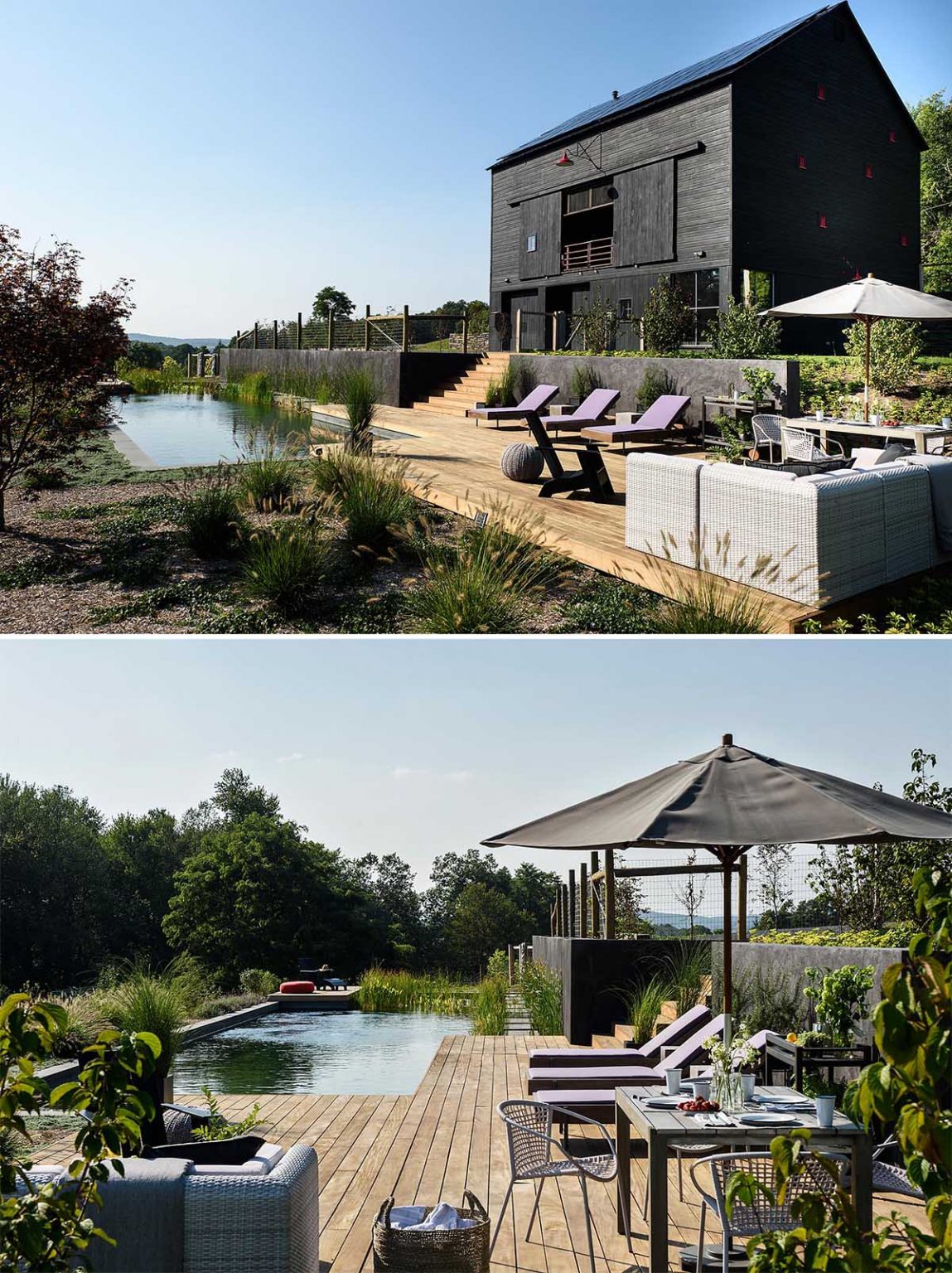This 19th Century Barn Was Renovated And Converted Into A Contemporary Home