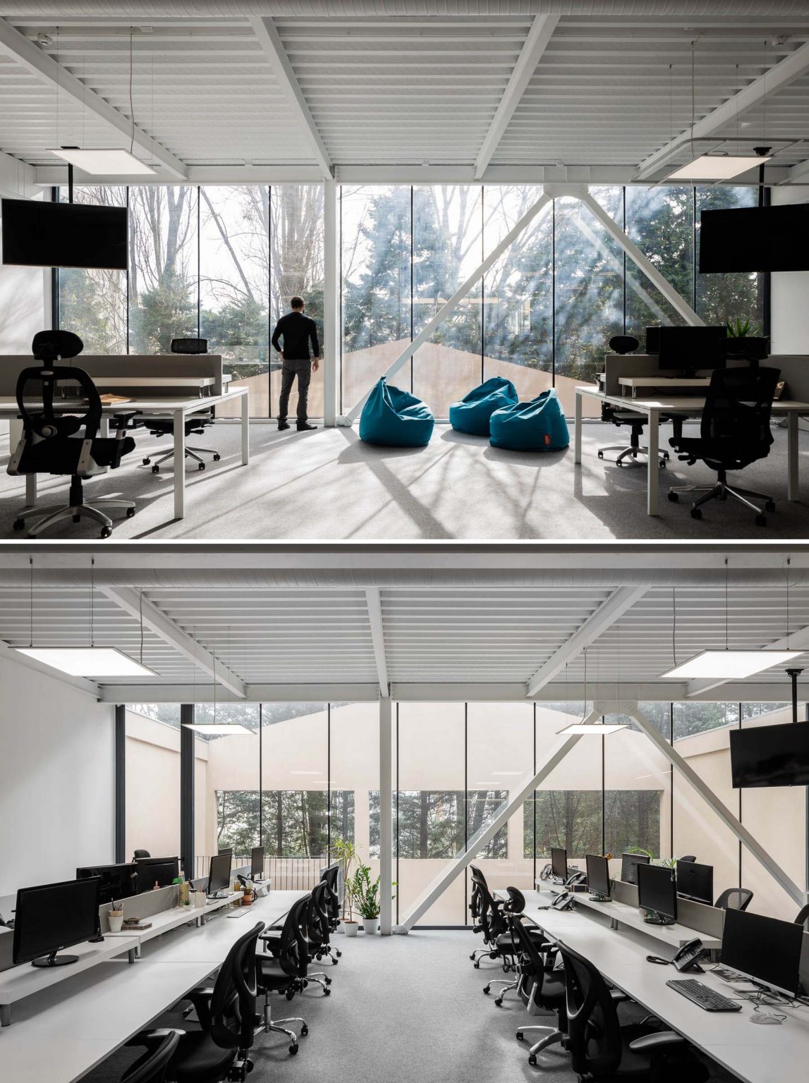 Instead Of Stairs, A Spiraling Ramp Was Designed For This Office Building