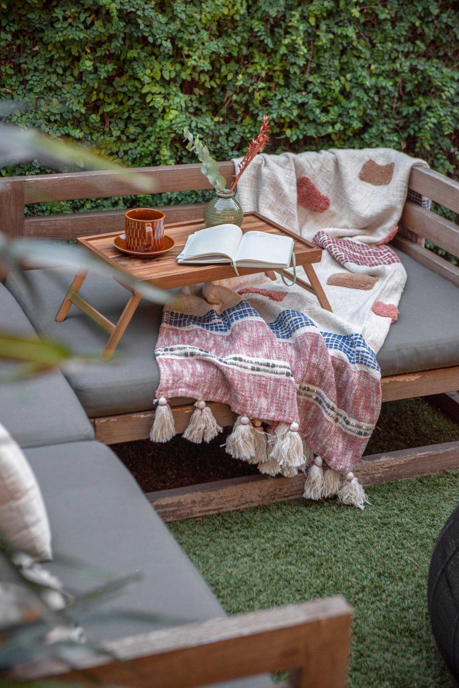A Glass Enclosed Kitchen Is A Noticeable Design Feature Of This Home ...