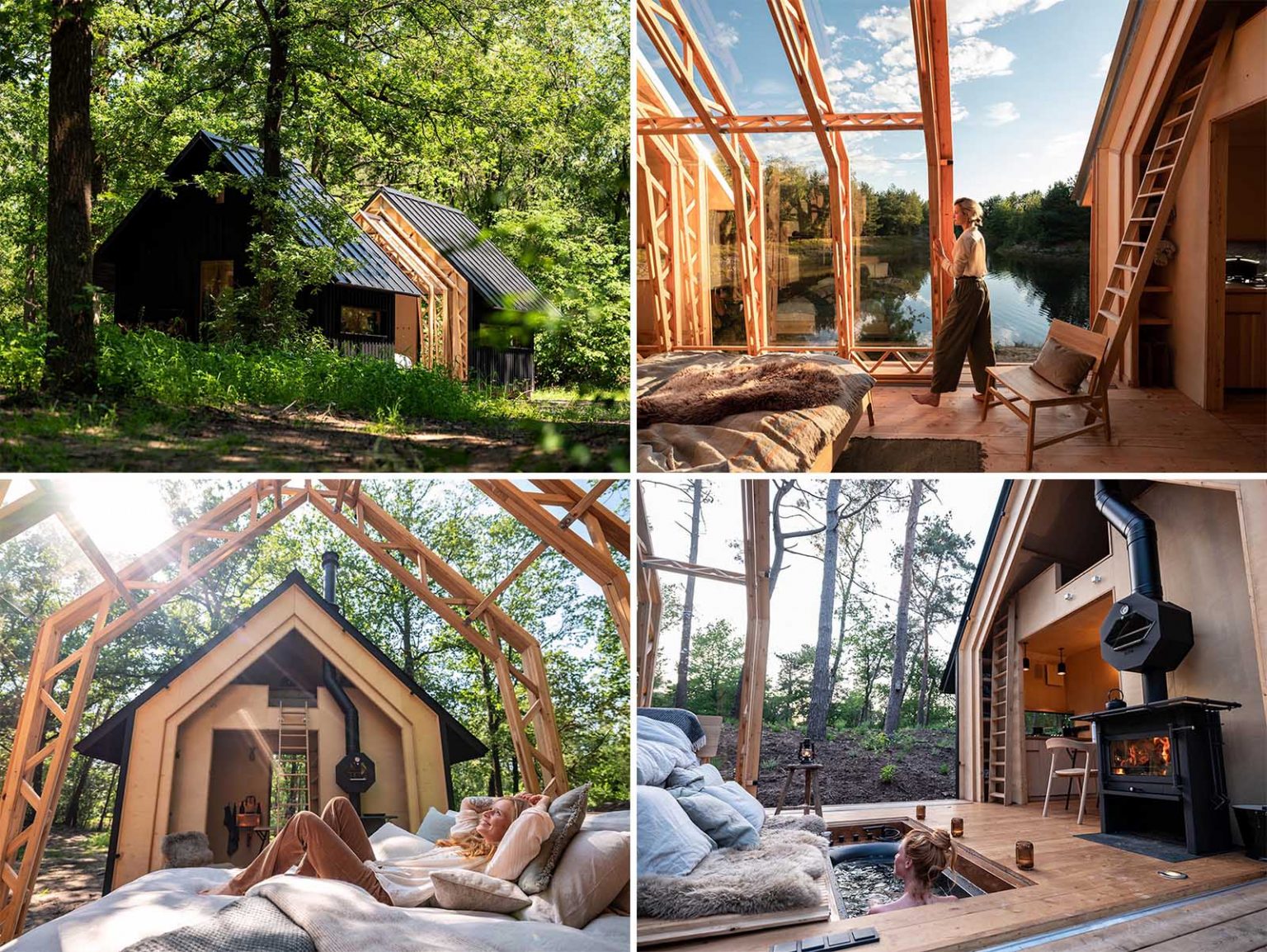 This Small Cabin With Movable Walls Can Adapt To Any Occasion, Mood, Or ...