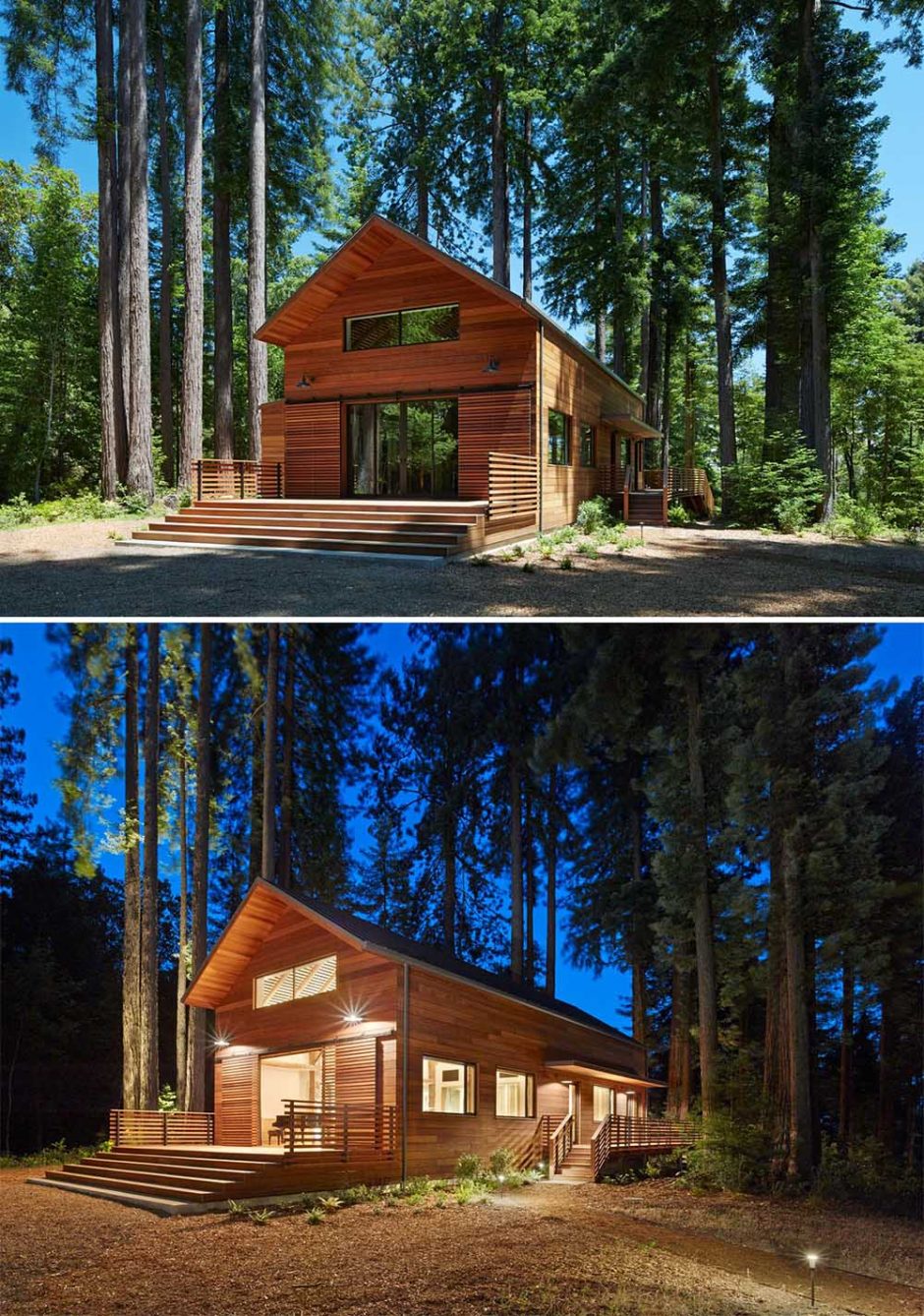 This Recording Studio Surrounded By Trees Is Appropriately Filled With Wood