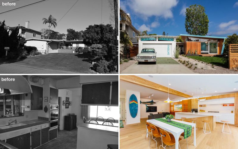 Before & After – This Renovated Mid-Century Modern Home Is Updated For ...