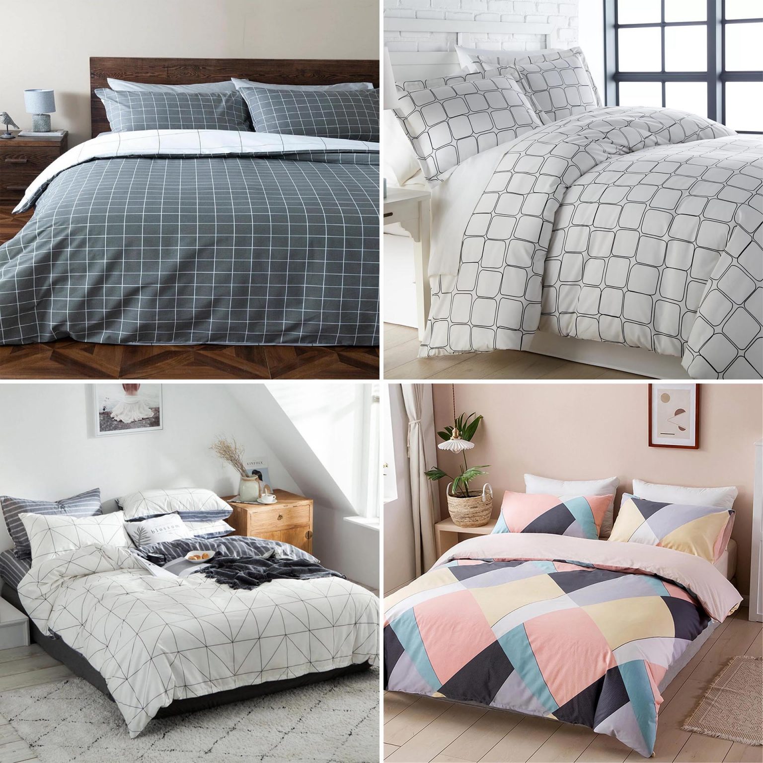 12 Geometric Bedding Ideas For A Modern Bedroom