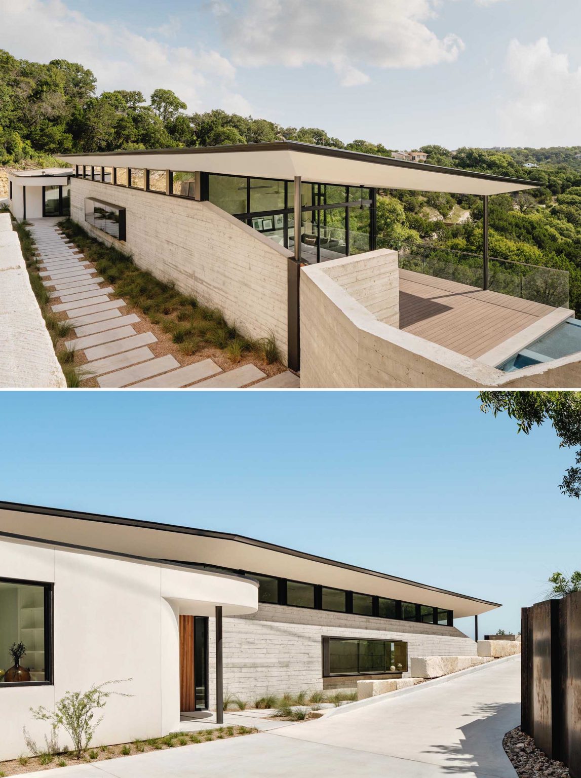 A Large Sloping Roof Allows Light To Enter From Clerestory Windows On ...