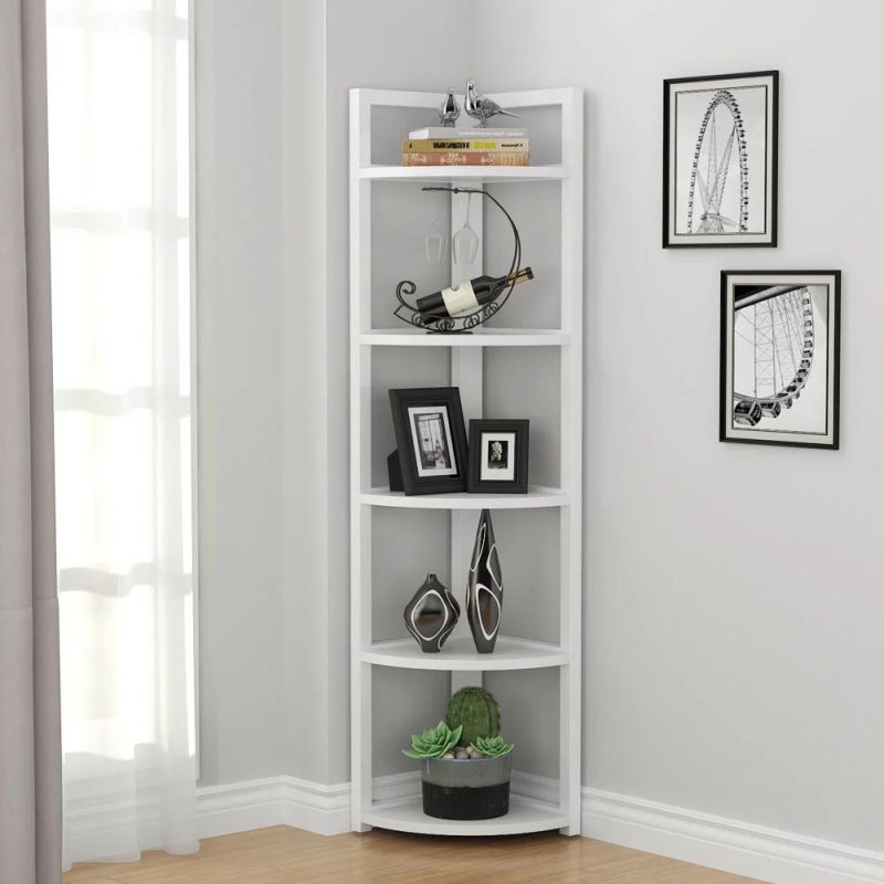 12 Corner Shelf Ideas For Adding Storage Throughout The Home