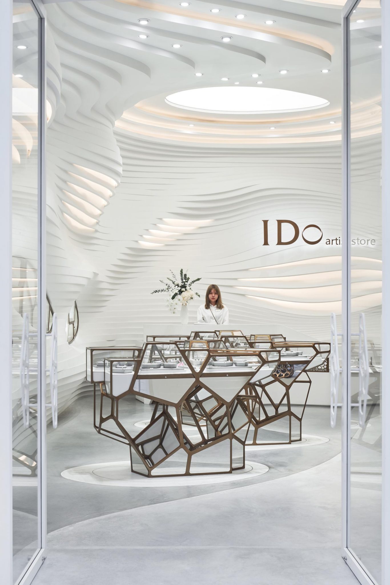 The Sculptural Facade Of This Store Offers A Hint Of What Is Inside