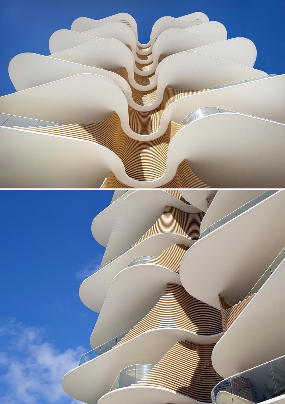 This Sculptural Building Design Was Inspired By Pine Trees