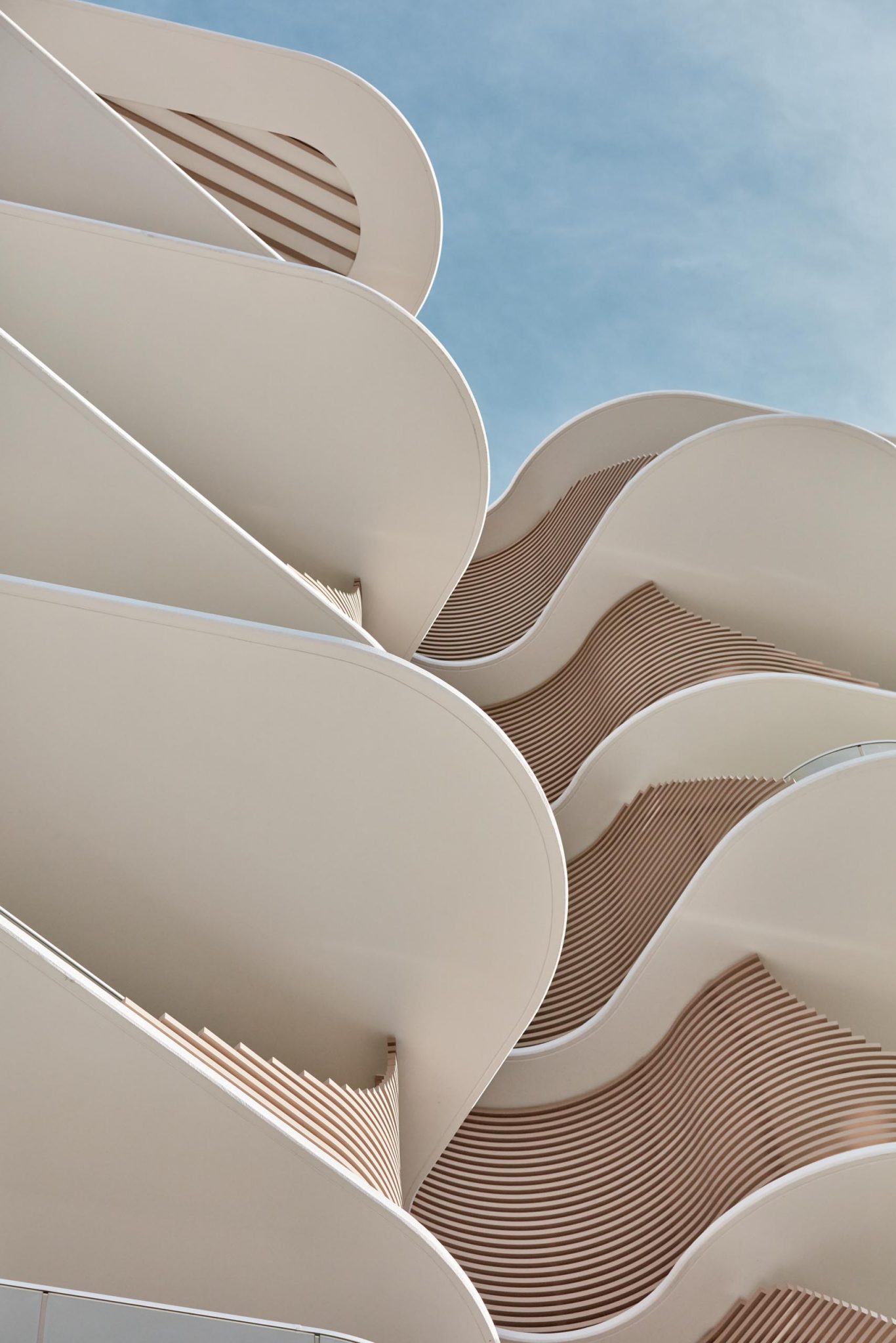 This Sculptural Building Design Was Inspired By Pine Trees
