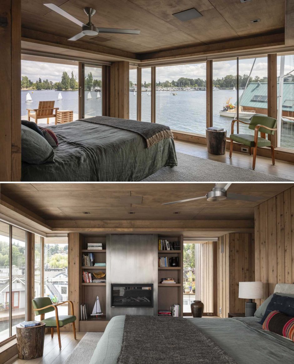This Floating Home Was Designed With 180 Degree Views Of The Water