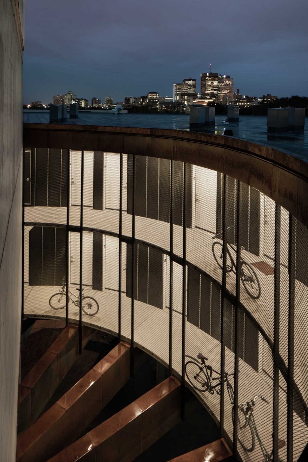 This Elevated Circular Building Is Filled With Wedge-Shaped Apartments