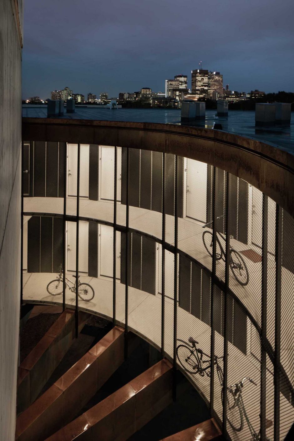 This Elevated Circular Building Is Filled With Wedge-Shaped Apartments