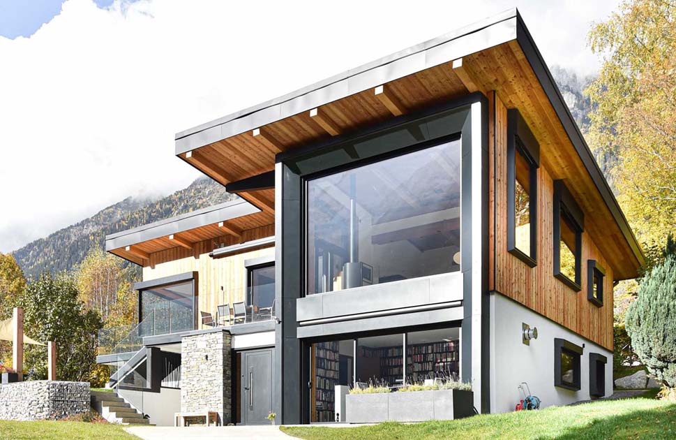 The Large Picture Window On This House Was Designed To Maximize The ...